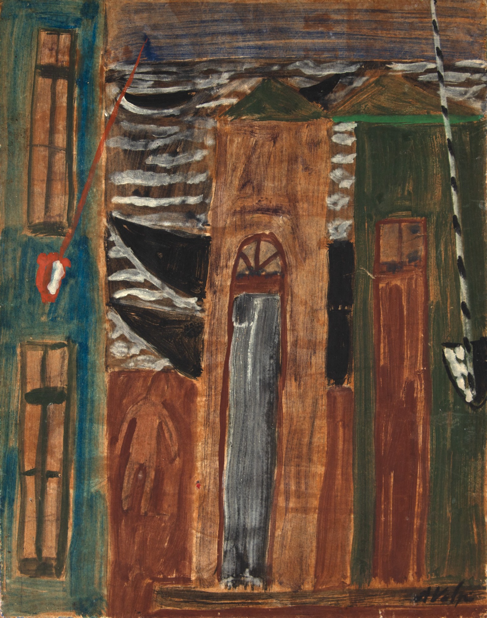 Alfredo Volpi - James Lisboa Leiloeiro Oficial | Arte Moderna e ...